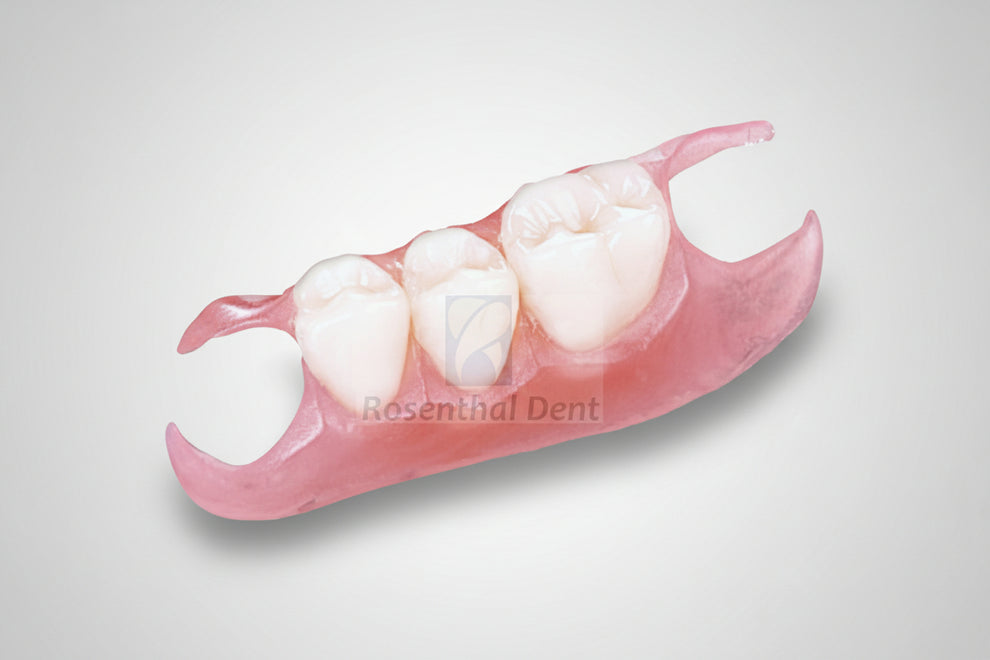 Flexible Nesbit Flipper Denture – 1–3 Tooth Partial | Order Online
