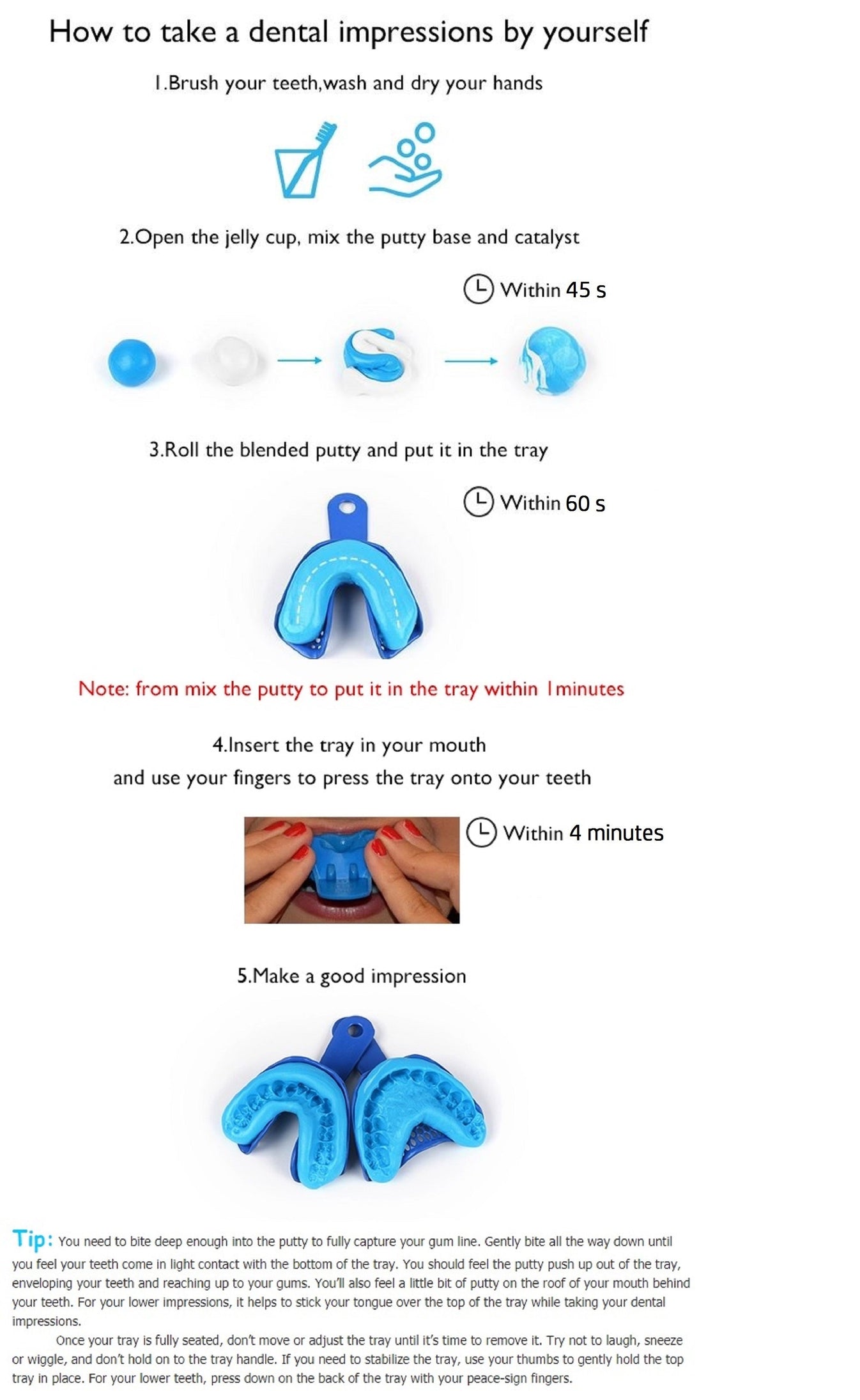 Flexible Nesbit Flipper Denture – 1–3 Tooth Partial | Order Online